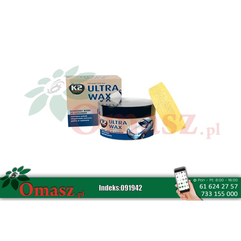 K2 ULTRA WAX Pasta do lakieru z woskiem 250g K2K073
